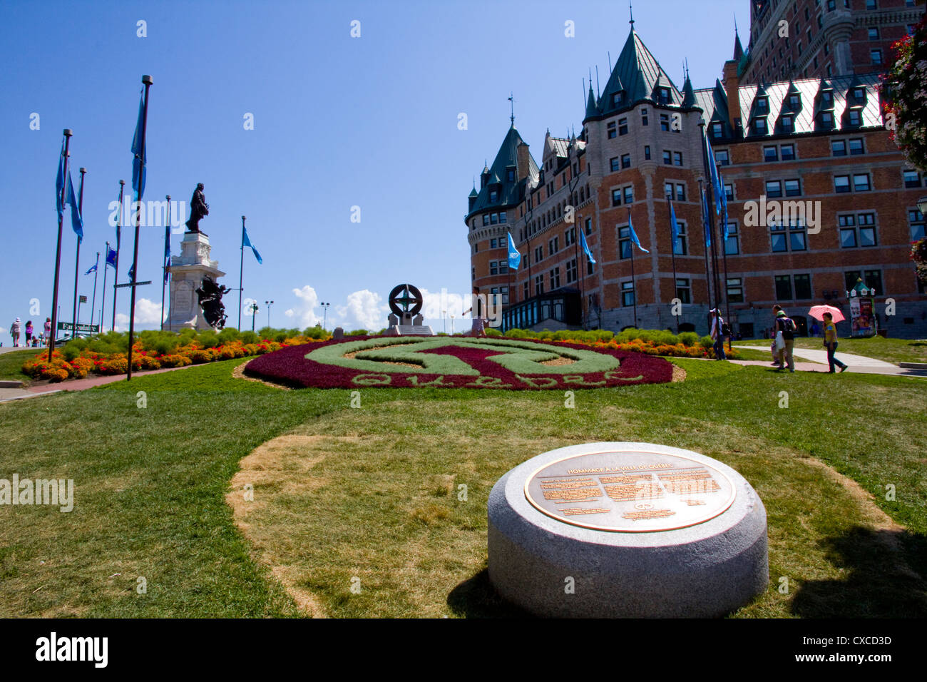 memorial to Quebec City founder Samuel de Champlain tops Cap-Diamant ...
