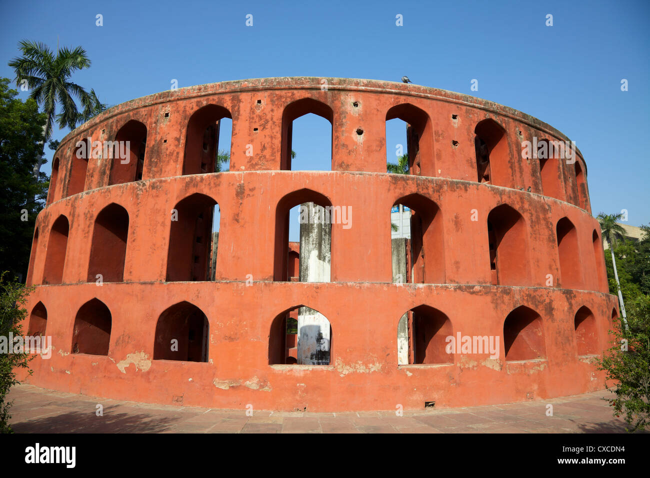 Ram Yantra at the Jantar Mantar observatory in Delhi, India Stock Photo ...