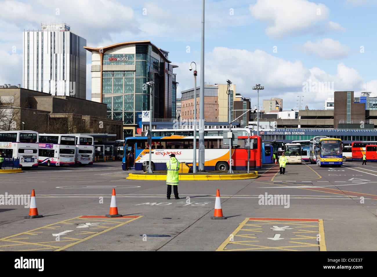 Buchanan bus station hi-res stock photography and images - Alamy