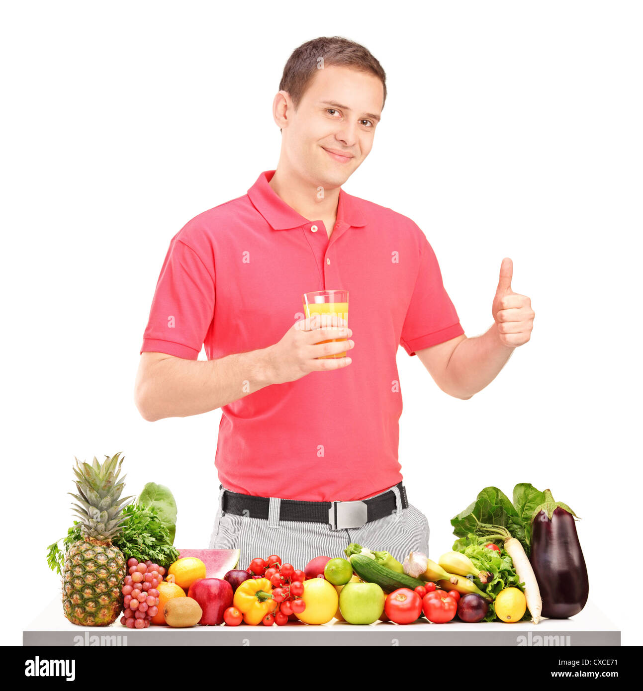 Man giving banana fruit hi-res stock photography and images - Alamy