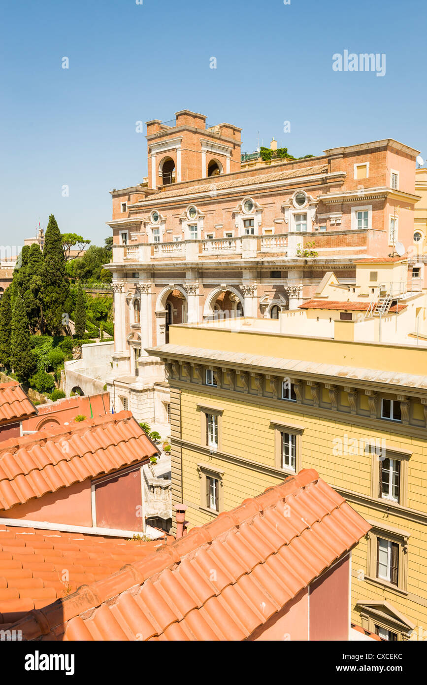 Roof tops, Rome, Roma, Italy, Italia, Europe Stock Photo - Alamy