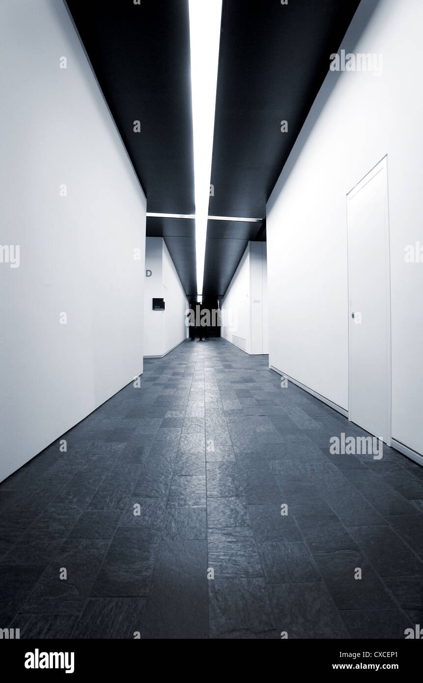 Jewish museum interior detail, Berlin, Germany, (Architect: Daniel ...