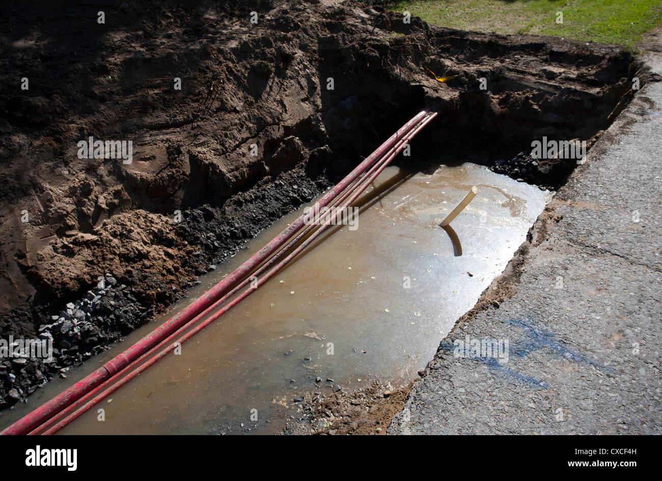 Cable Trench High Resolution Stock Photography and Images - Alamy