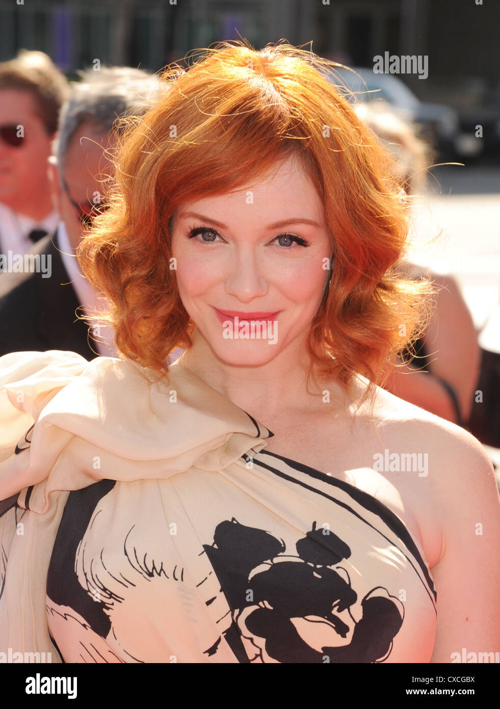 CHRISTINA HENDRICKS US film actress in September 2012. Photo Jeffrey ...