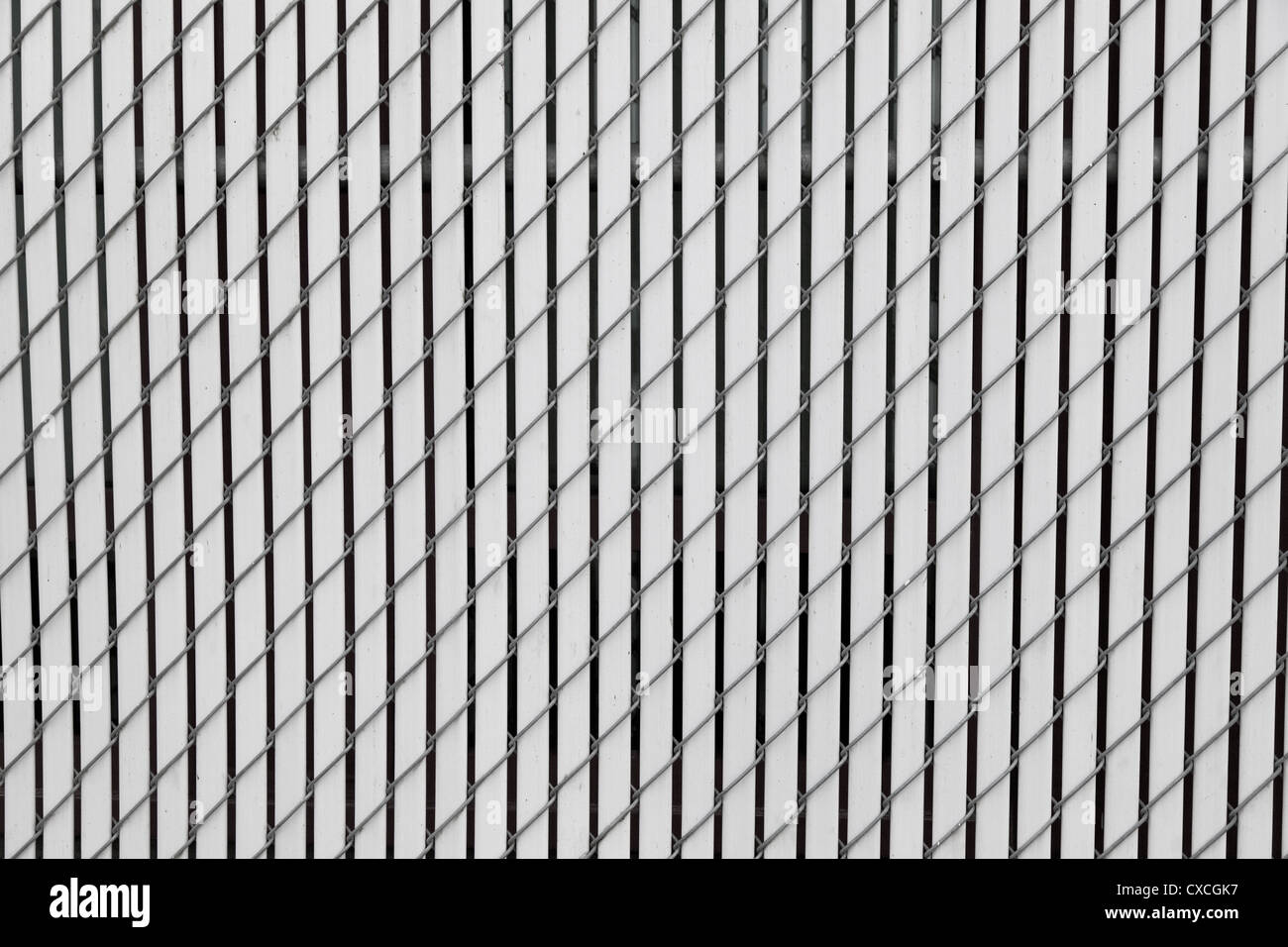 White Fence Wall close up for background Stock Photo - Alamy