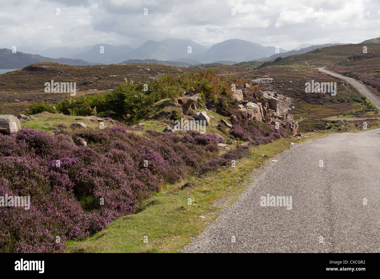 Peninsula of Applecross, Scotland. The north coast Applecross Peninsula ...