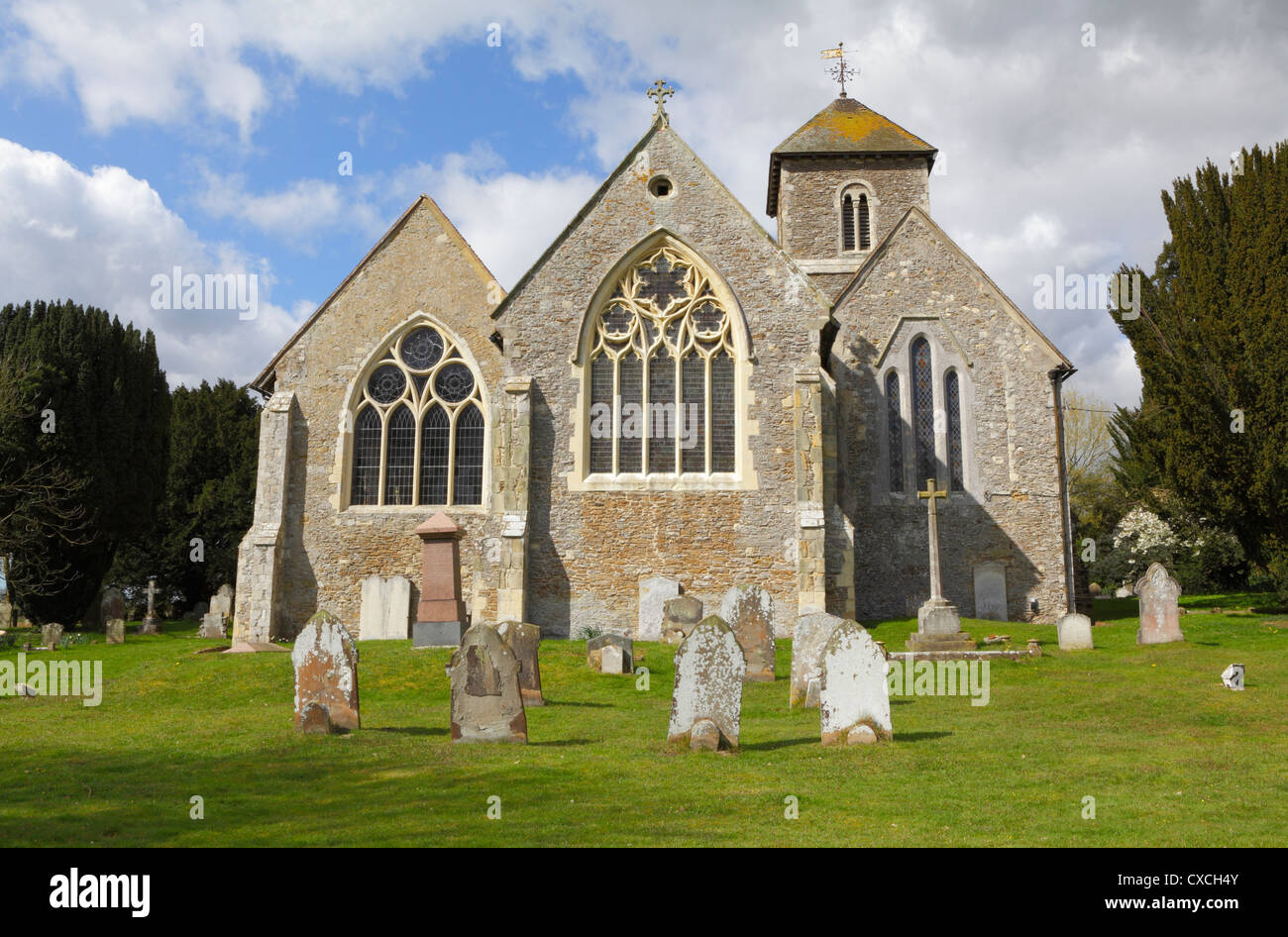 Icklesham All Saints Church East Sussex England UK GB Stock Photo - Alamy