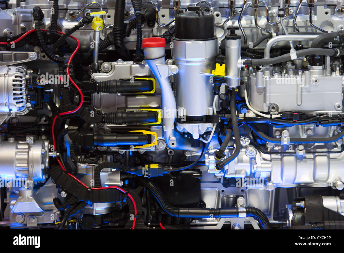 Bus engine hi-res stock photography and images - Alamy