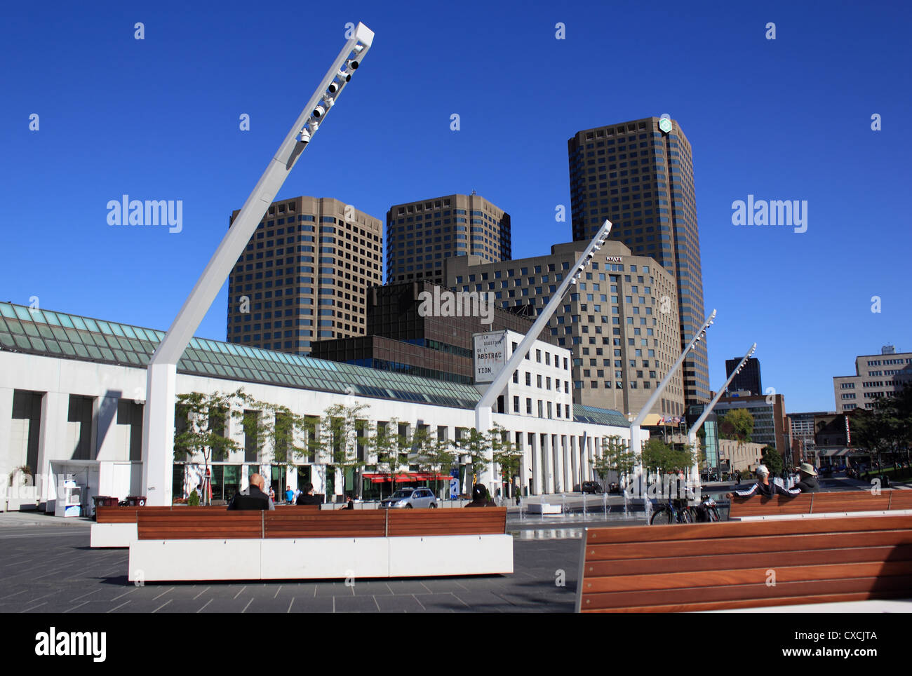 Canada, Quebec, Montreal, Musée, d'Art, Contemporain, museum Stock ...