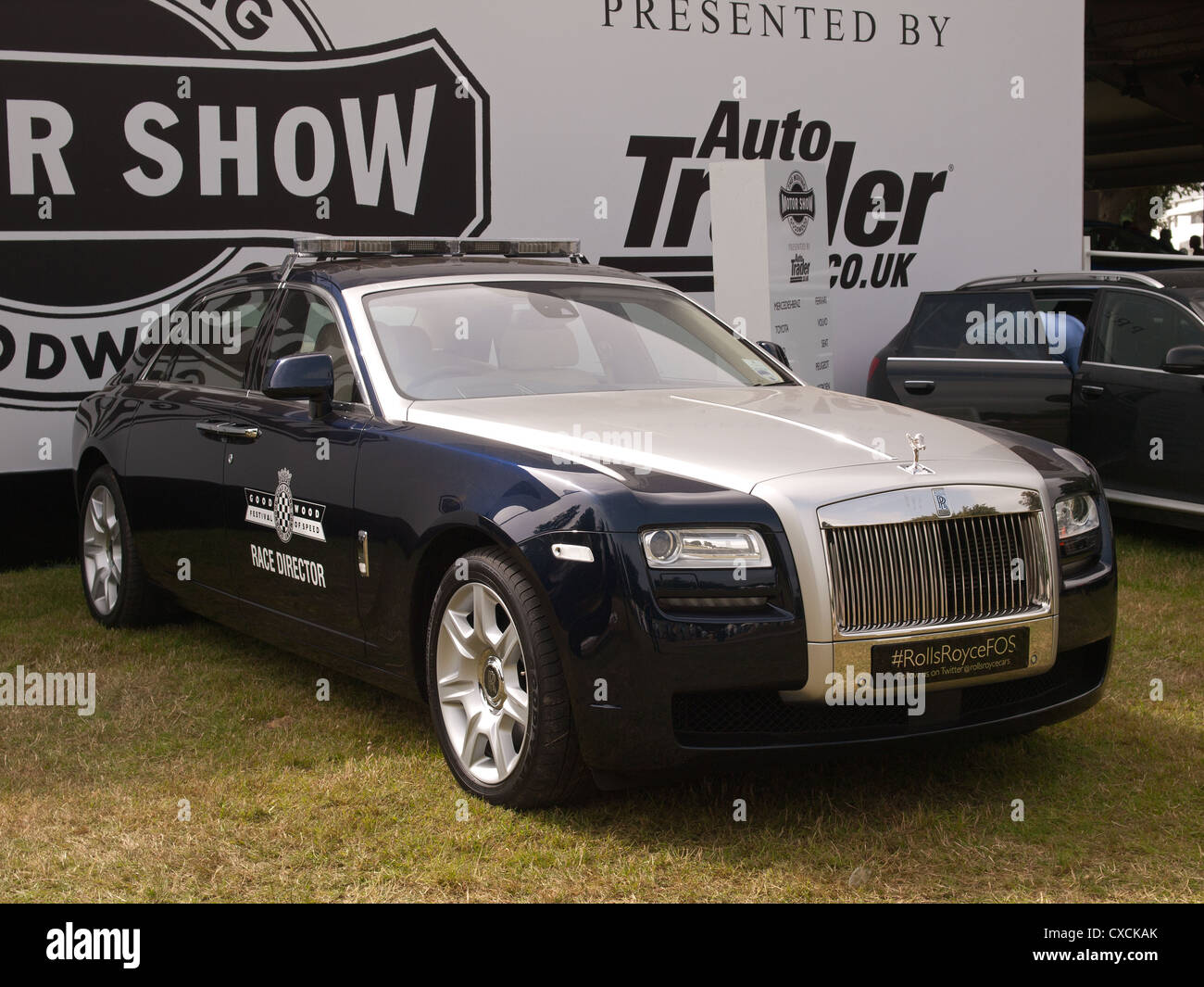 Rolls-Royce Ghost extended wheelbase used as the Race Directors car at ...