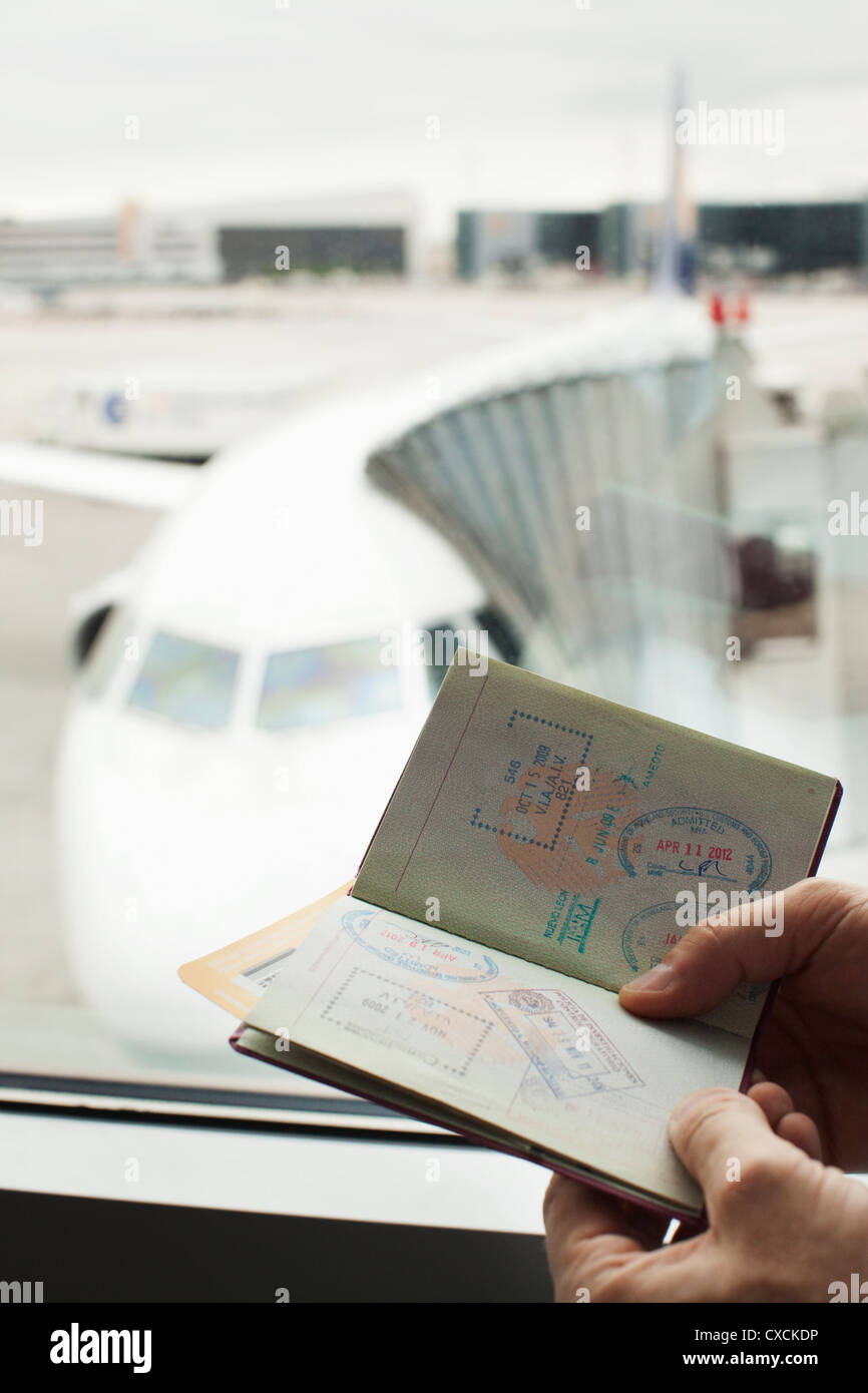 Stamp passport window hi-res stock photography and images - Alamy