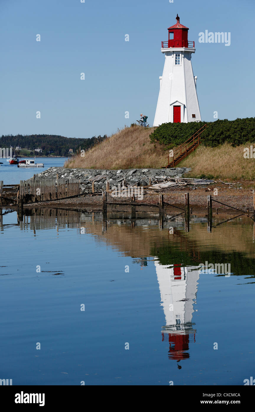 Mulholland Point Lighthouse, Campobello Island, New Brunswick, Canada ...