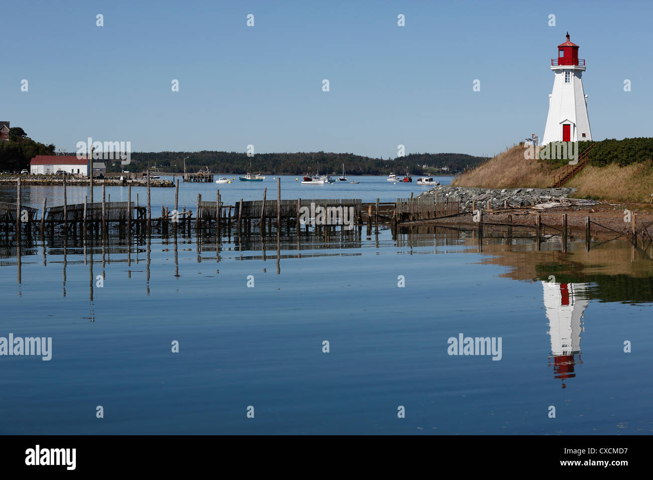 Mulholland Point Lighthouse, Campobello Island, New Brunswick, Canada ...