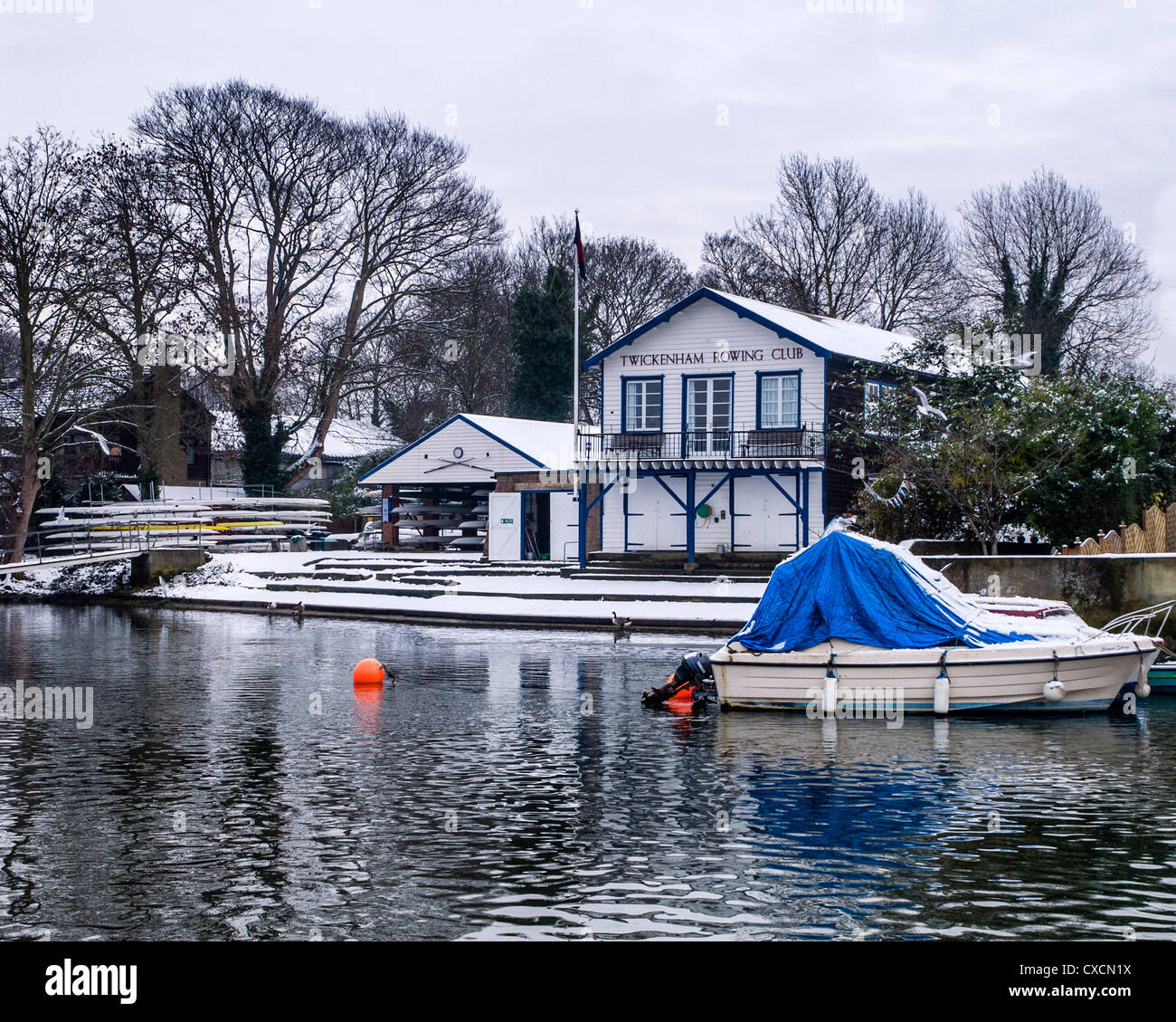 Snow covered buoys hi-res stock photography and images - Alamy