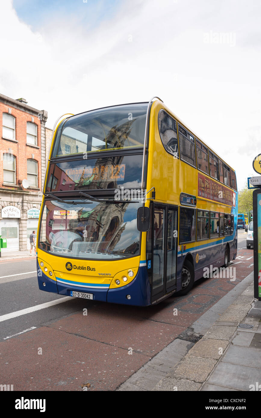 Dublin bus, Republic of Ireland Stock Photo - Alamy