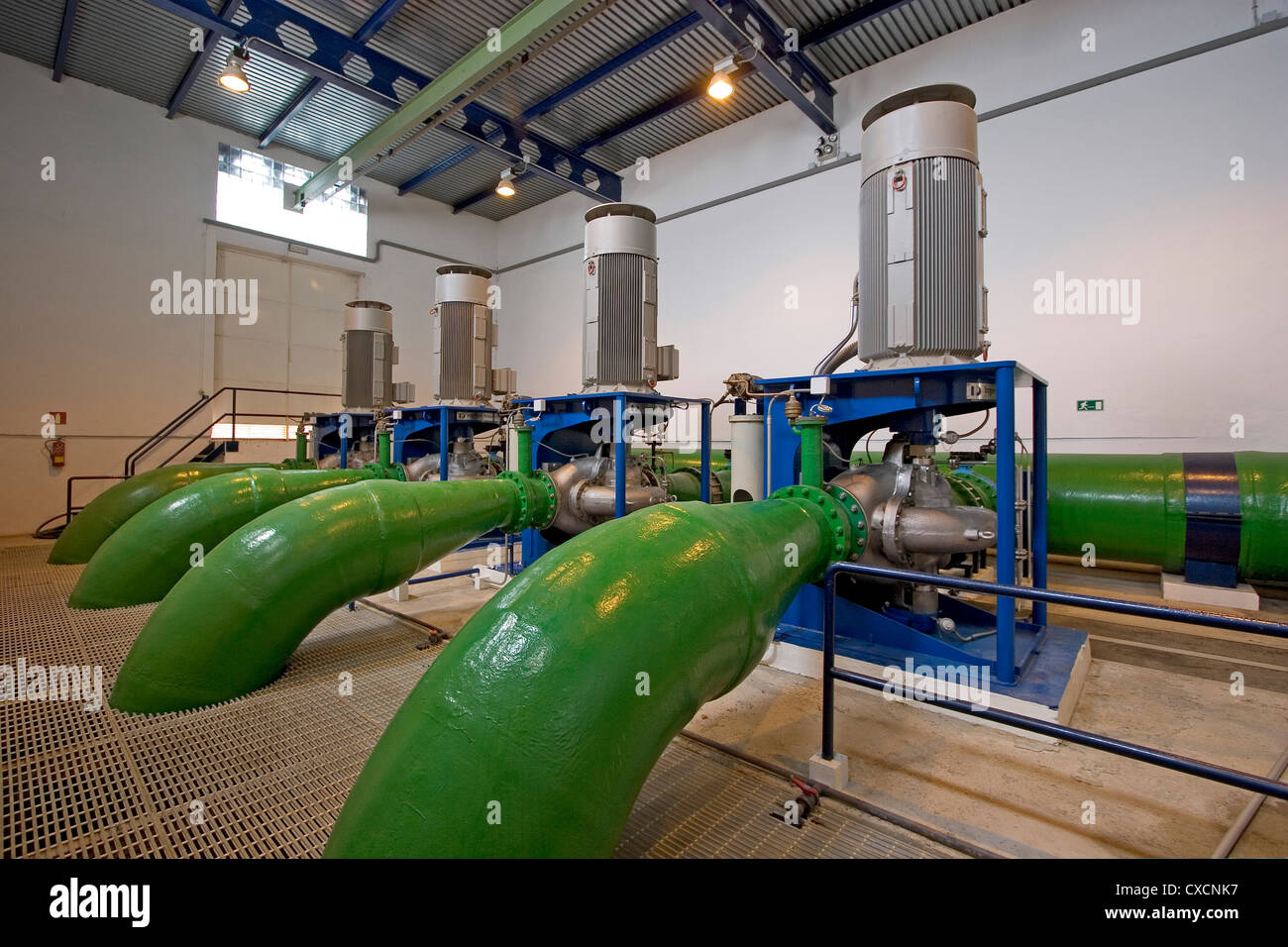 Desalination plant in Marbella Costa del Sol Malaga Andalusia Spain ...