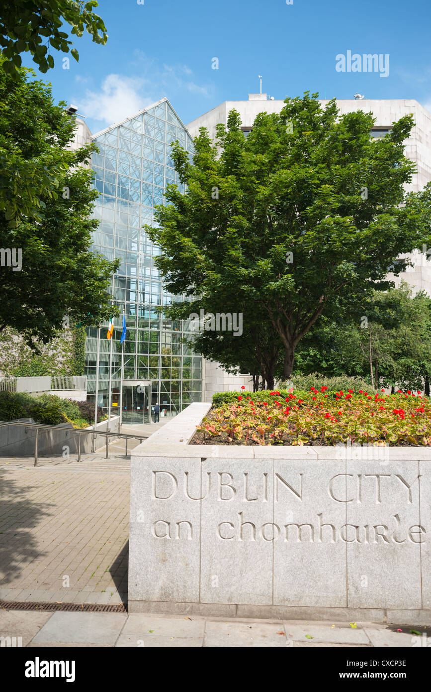 Dublin City Council Offices South Quays Dublin Ireland Stock Photo - Alamy