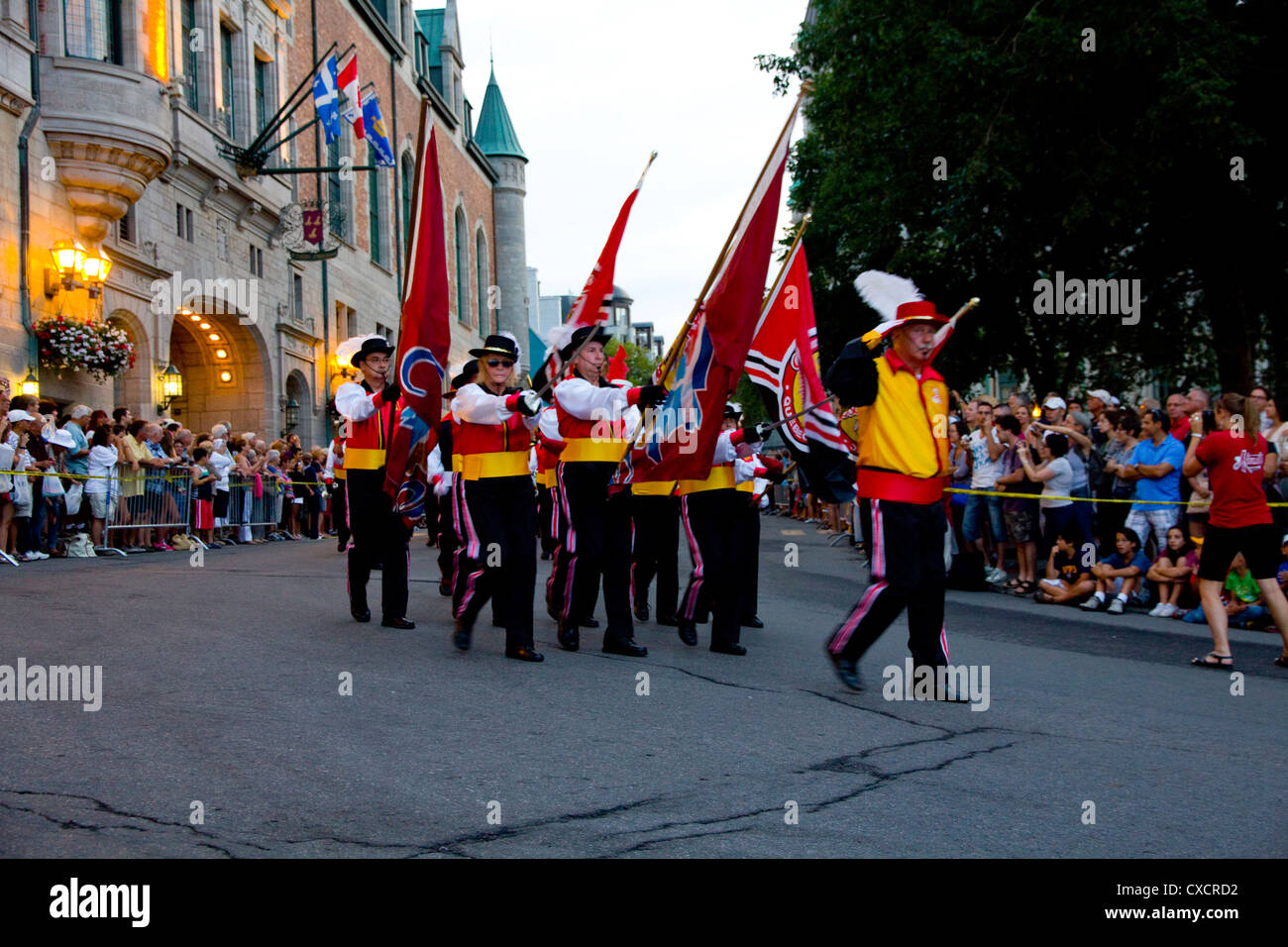 Flags of canada and quebec hi-res stock photography and images - Alamy
