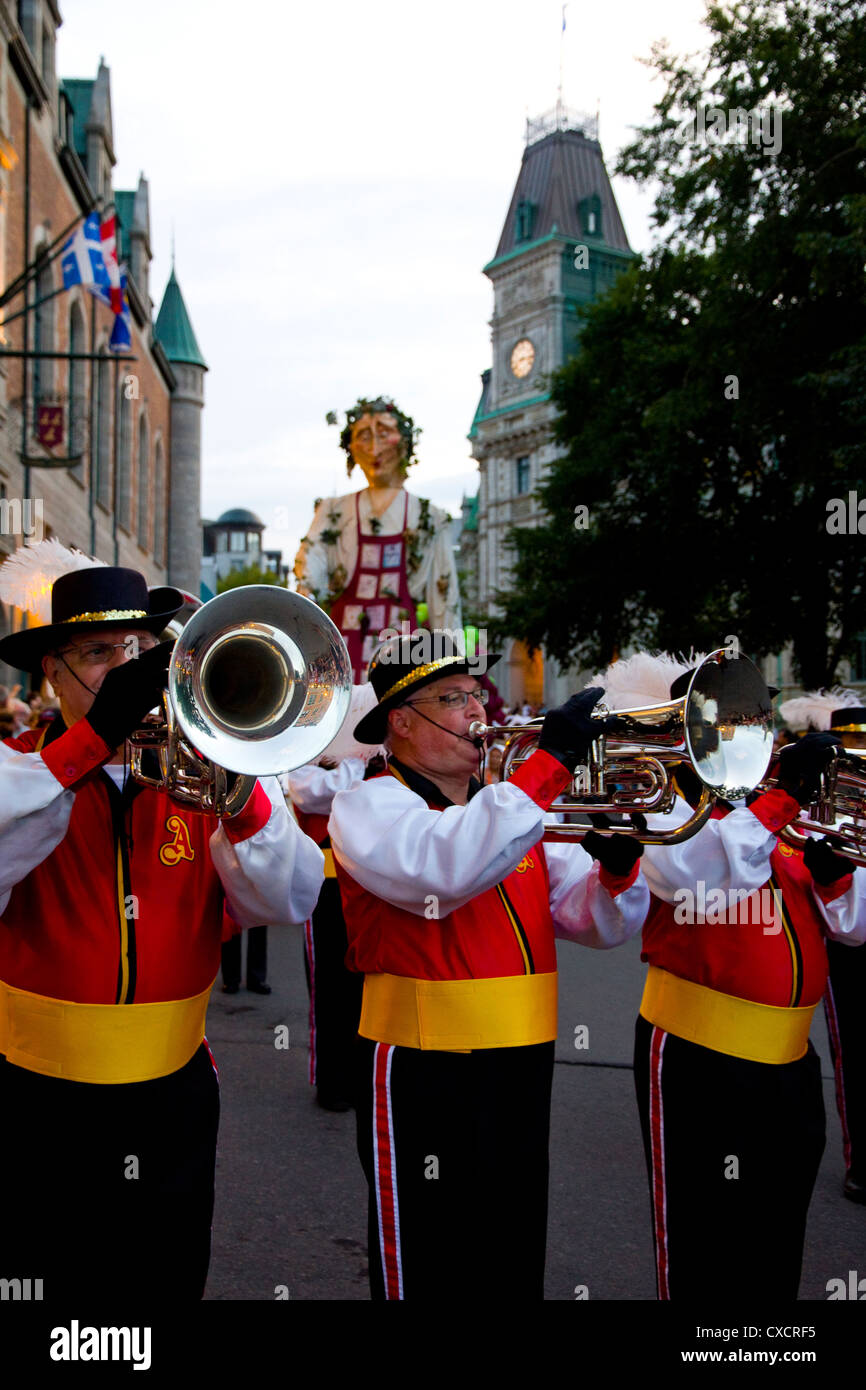 New France Festival parade, Quebec City, Canada Stock Photo - Alamy