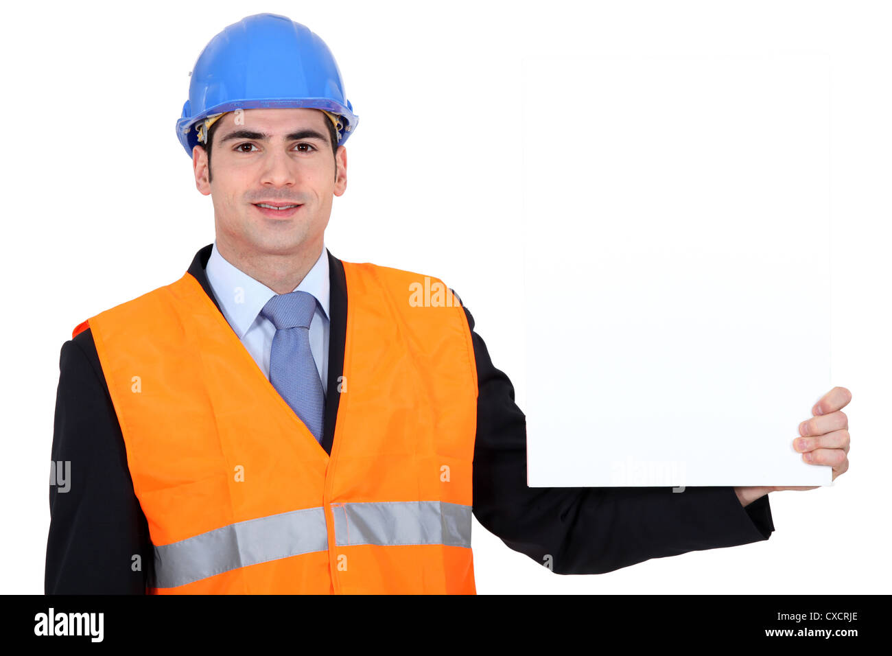 Presenting a poster hi-res stock photography and images - Alamy