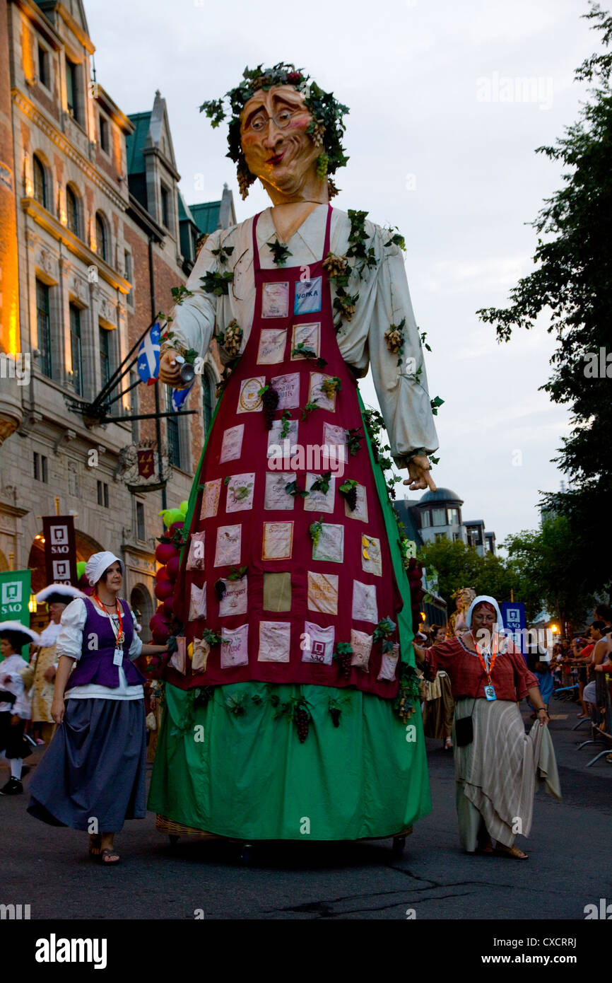 New France Festival parade, Quebec City, Canada Stock Photo - Alamy