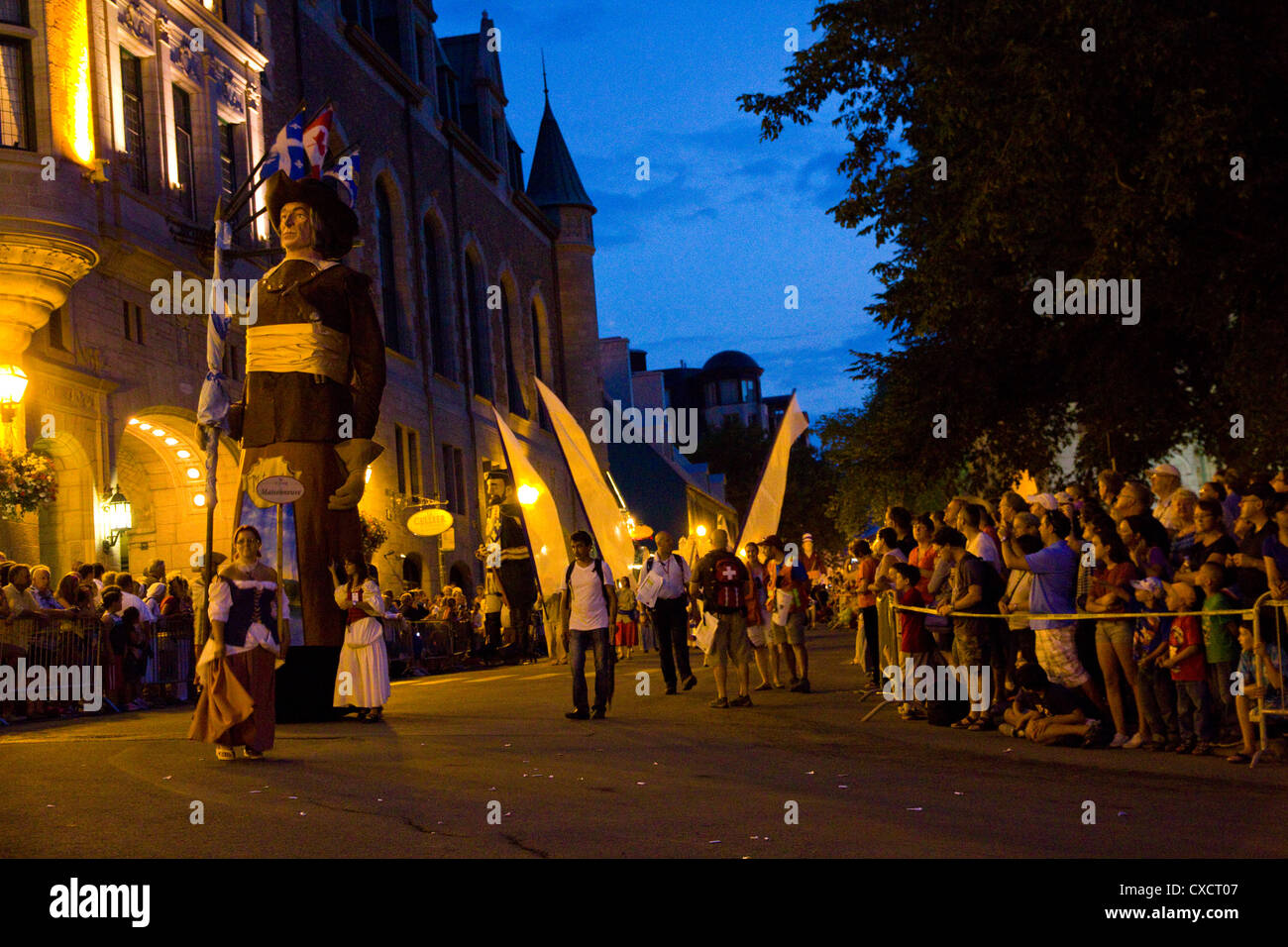 New France Festival parade, Quebec City, Canada Stock Photo - Alamy