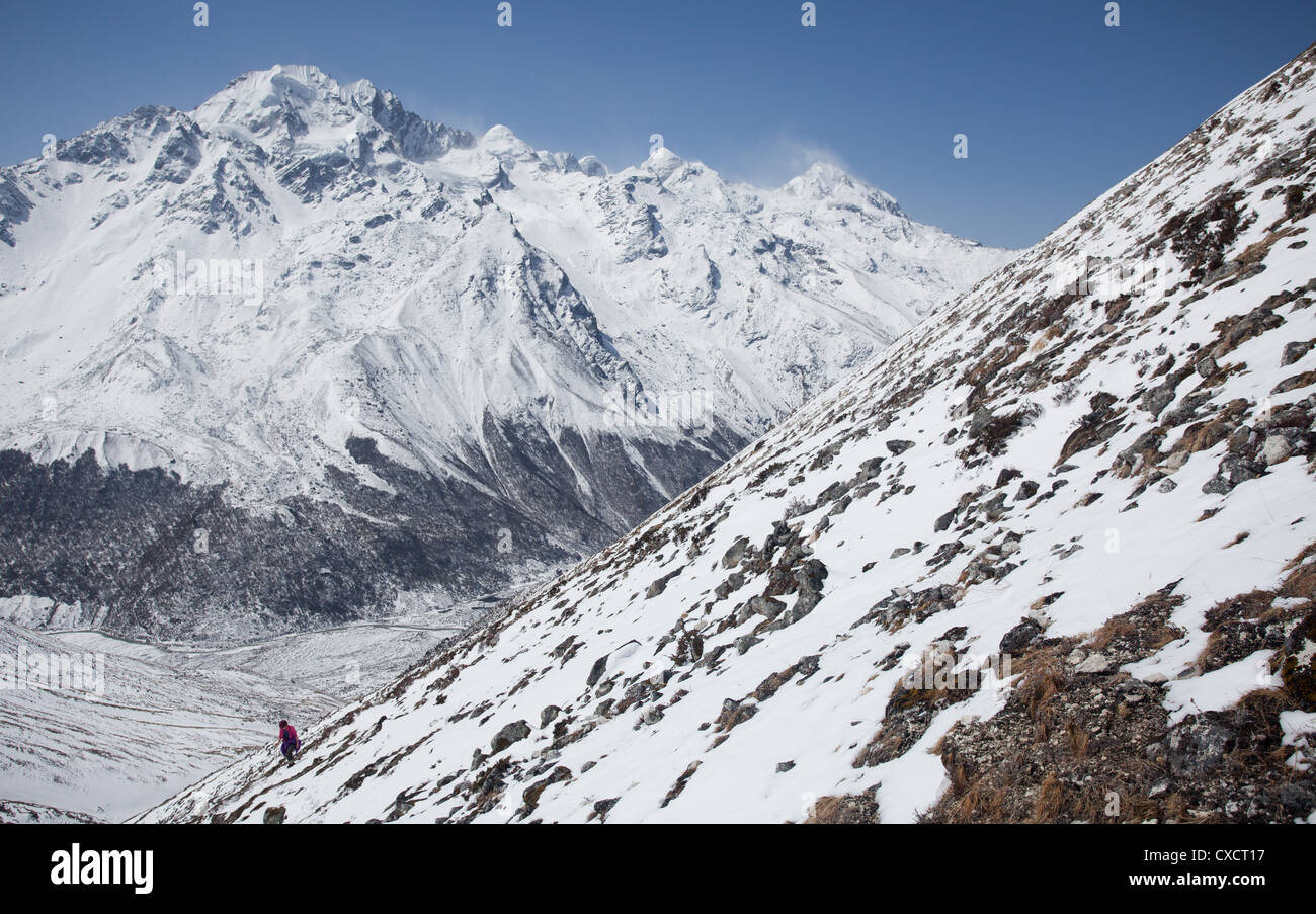 Steep side of a high mountain hi-res stock photography and images - Alamy