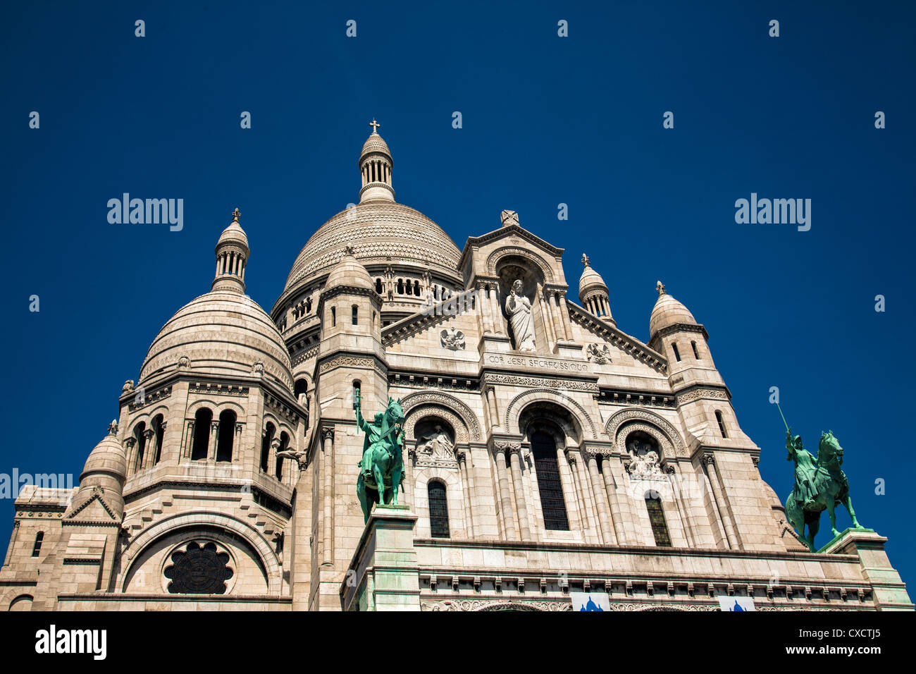 The Sacre Coeur Basilica in Paris France Stock Photo - Alamy