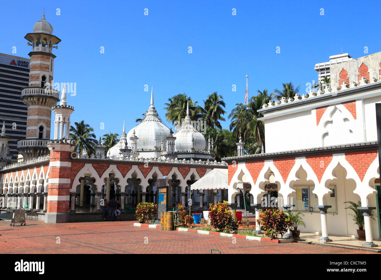 Jamek Mosque, Kuala Lumpur, Malaysia Stock Photo - Alamy