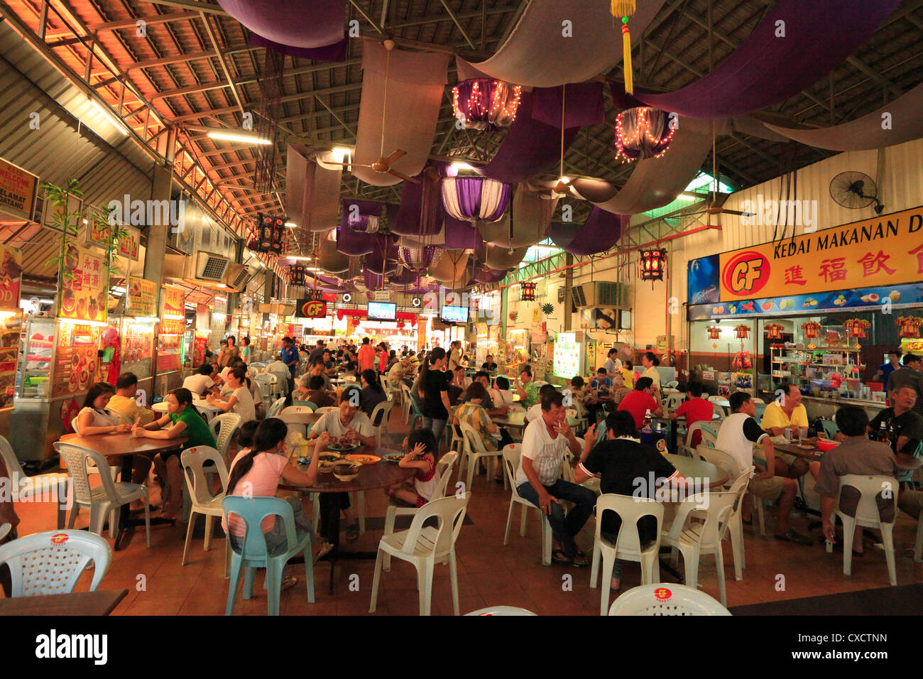 Hawkers Stalls, Penang, Malaysia Stock Photo - Alamy