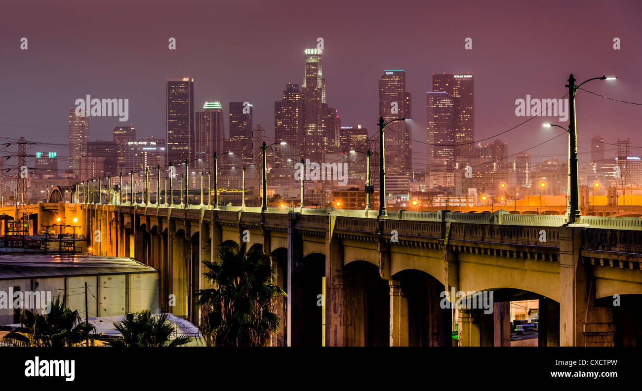 Los Angeles cityscape Stock Photo - Alamy