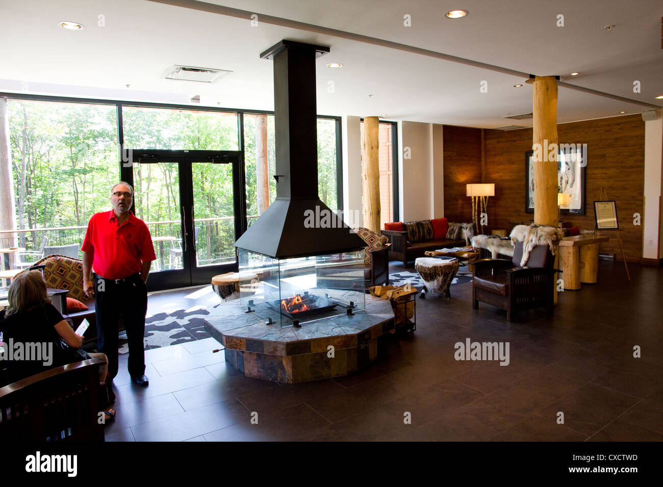 Hotel-Musee Premieres Nations, Wendat (Huron) community of Wendake ...