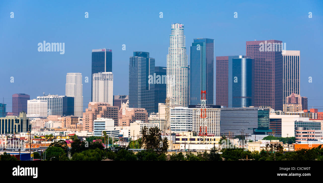 Los Angeles cityscape Stock Photo - Alamy