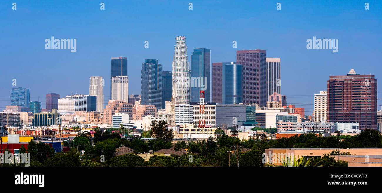 Los Angeles cityscape Stock Photo - Alamy