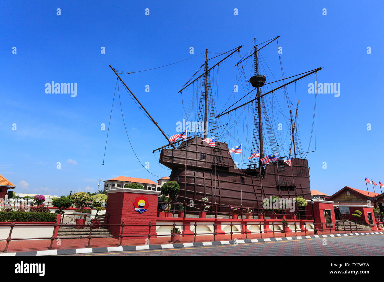 Maritime Museum, Malacca Malaysia Stock Photo - Alamy