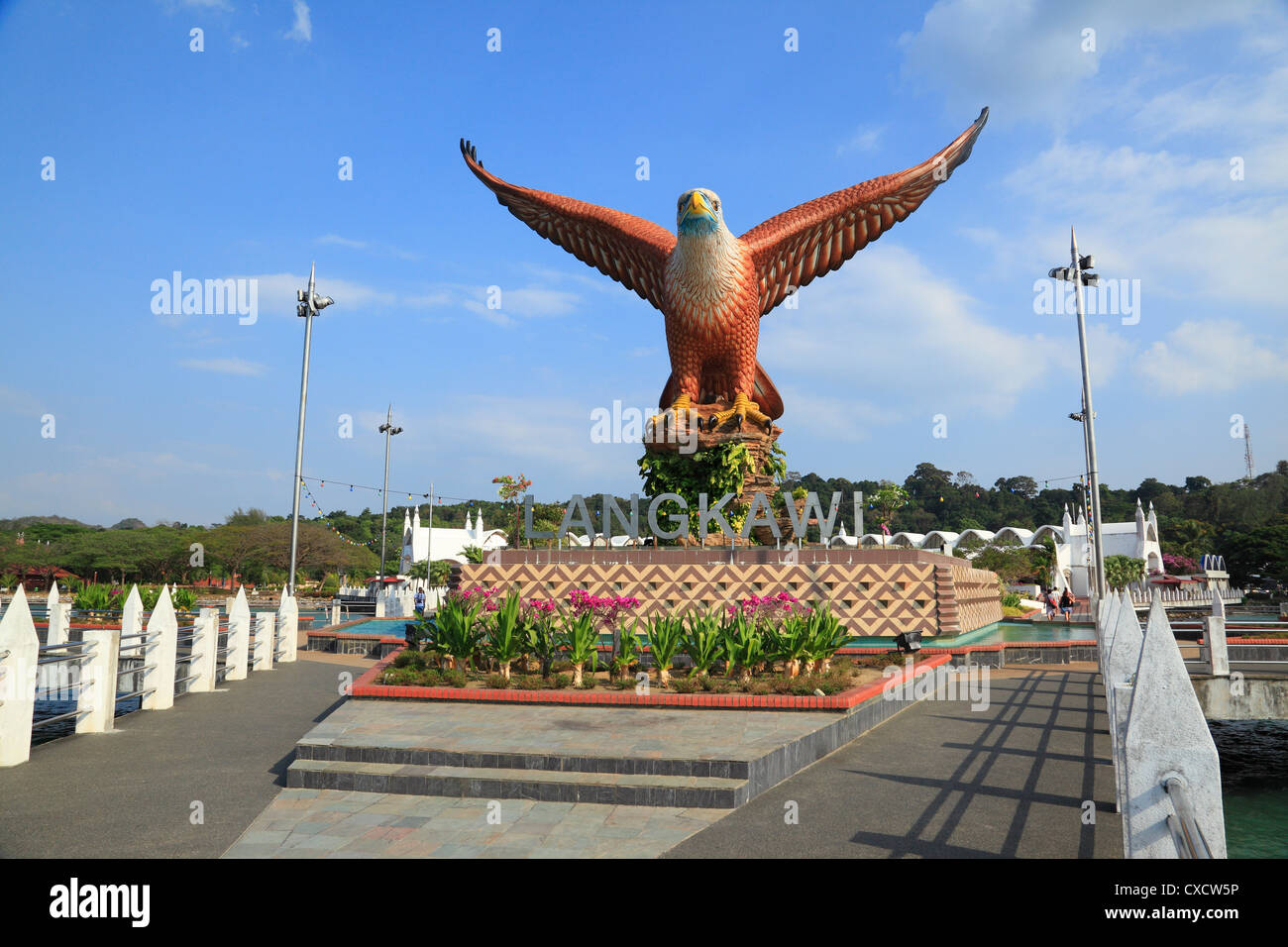 Eagle Square, Langkawi Island, Malaysia Stock Photo - Alamy