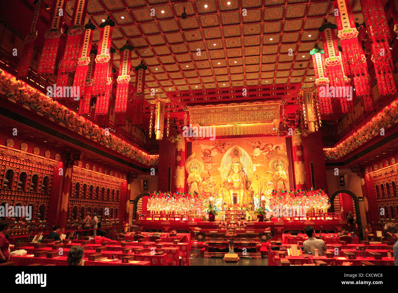 Buddha Tooth Relic Temple, Singapore Stock Photo - Alamy