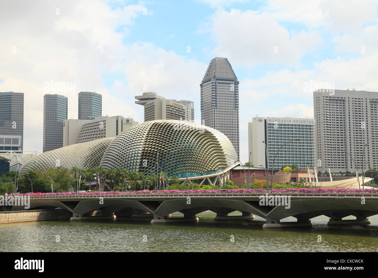 Esplanade Theatres on the Bay, Singapore Stock Photo - Alamy