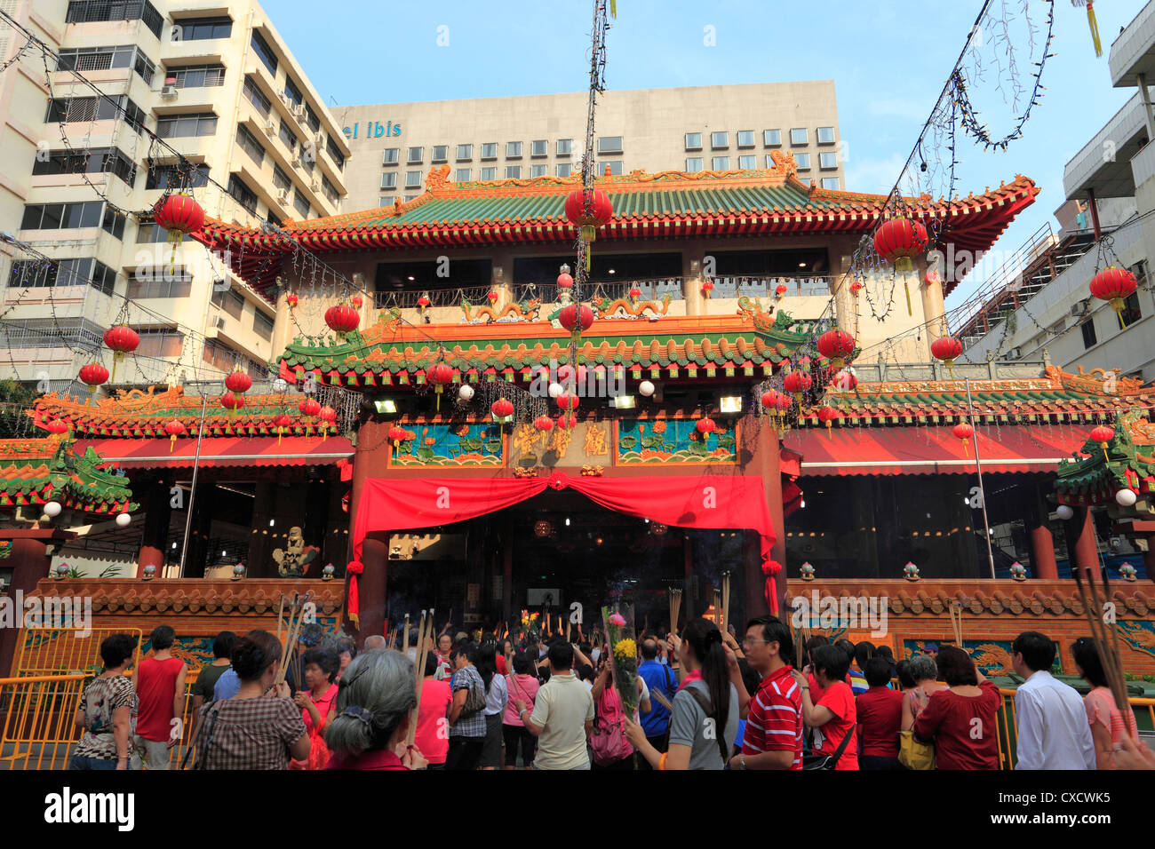 Kwan Yin Tang, Singapore Stock Photo - Alamy