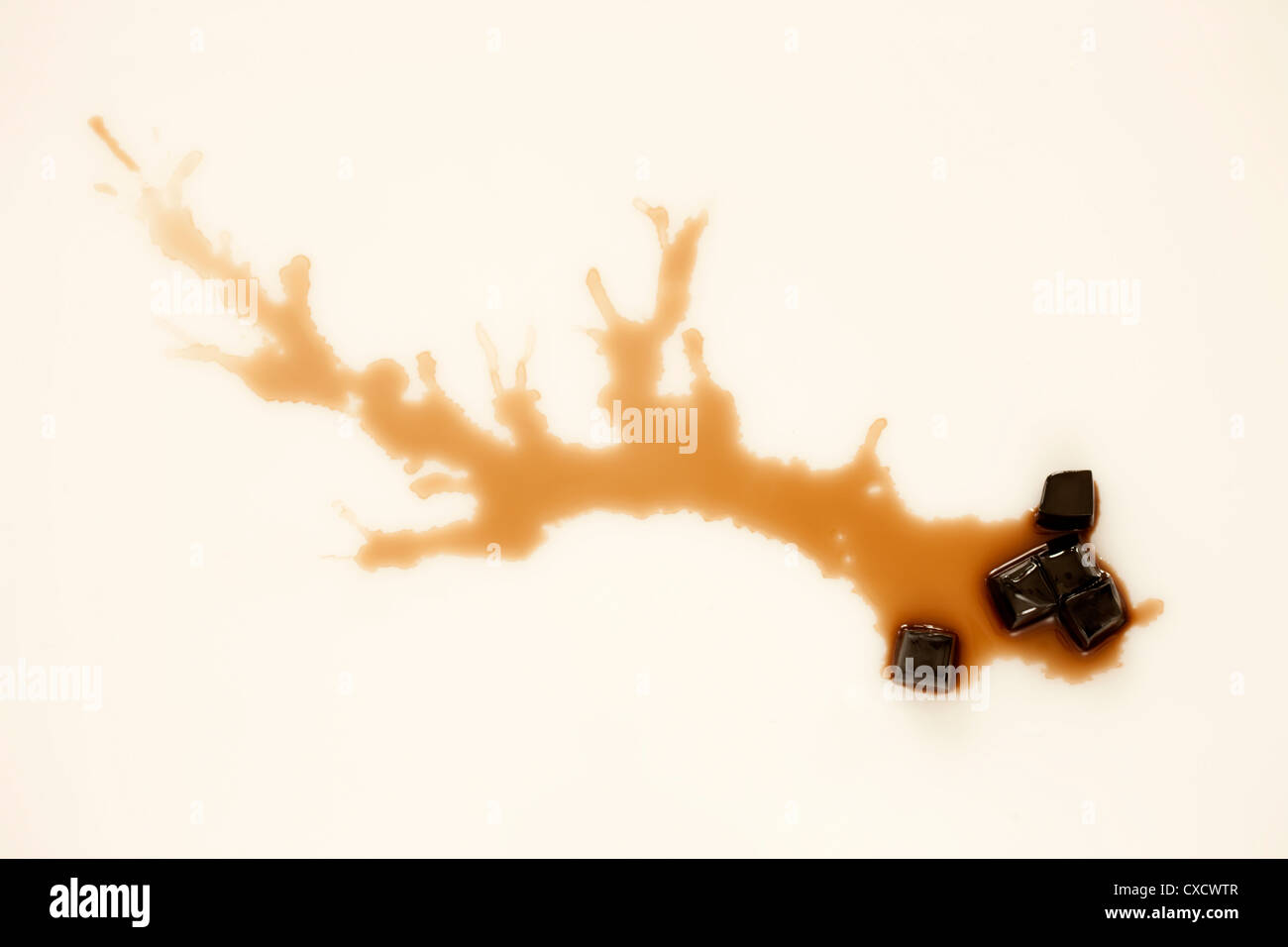 Chinese food,tortoise herb jelly Stock Photo - Alamy