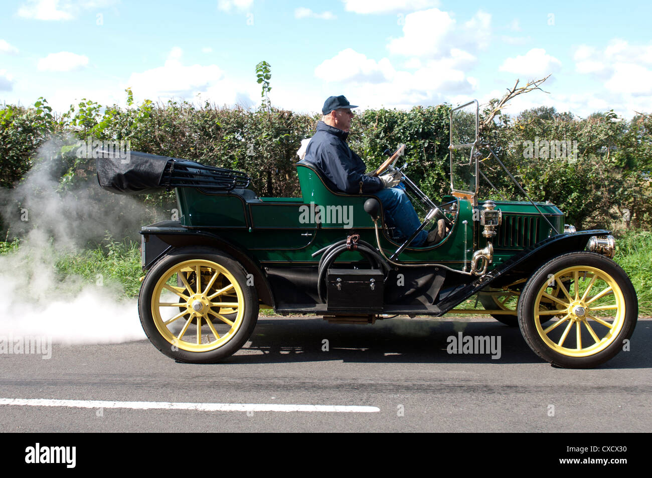 Stanley Steamer veteran car Stock Photo - Alamy