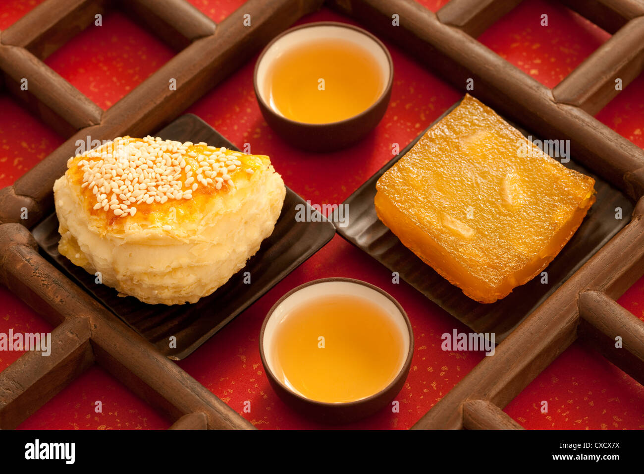 Chinese traditional dim sum and tea Stock Photo - Alamy
