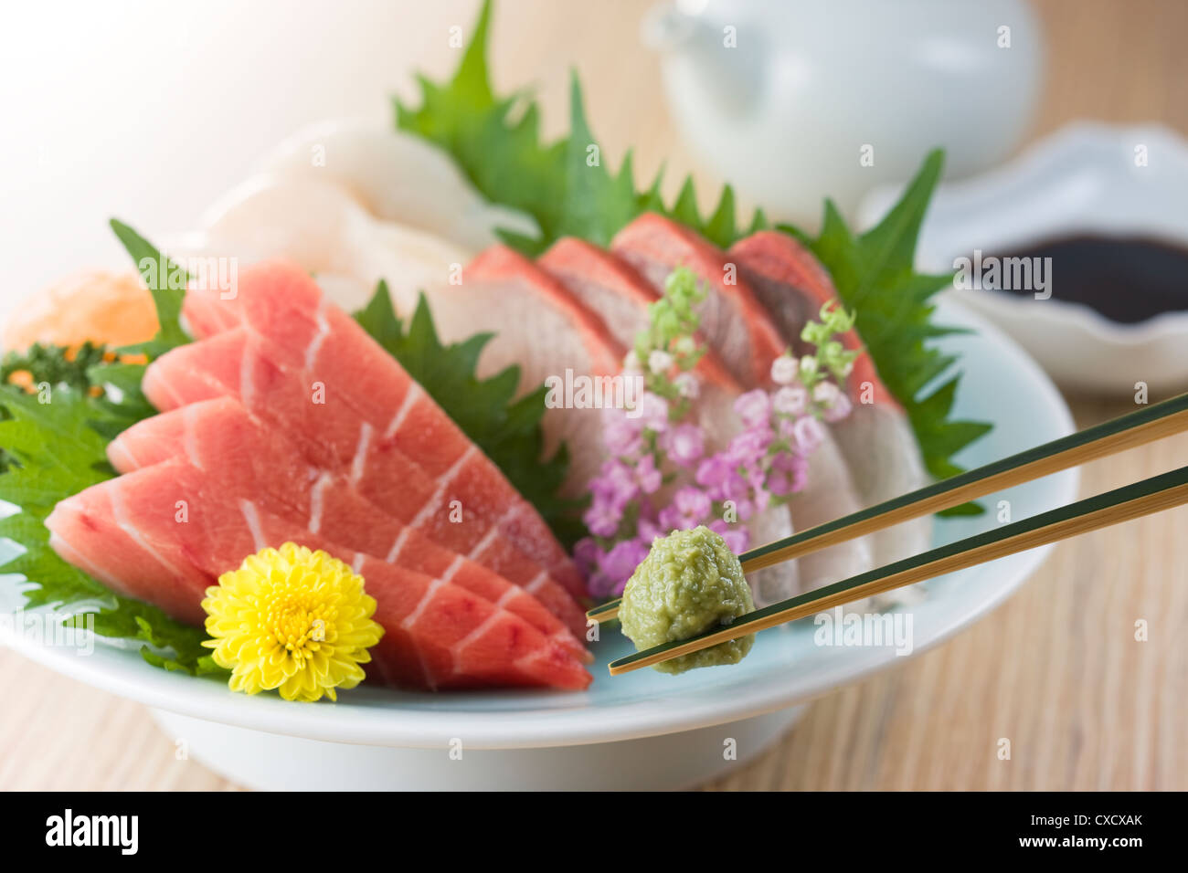 Fresh wasabi hi-res stock photography and images - Alamy