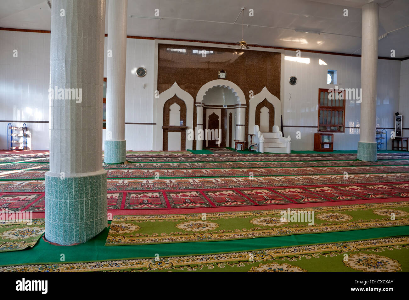 Myanmar, Burma. Kalaw Mosque Interior, Built 1953 Stock Photo - Alamy