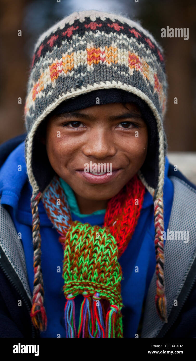 Nepali boy hi-res stock photography and images - Alamy