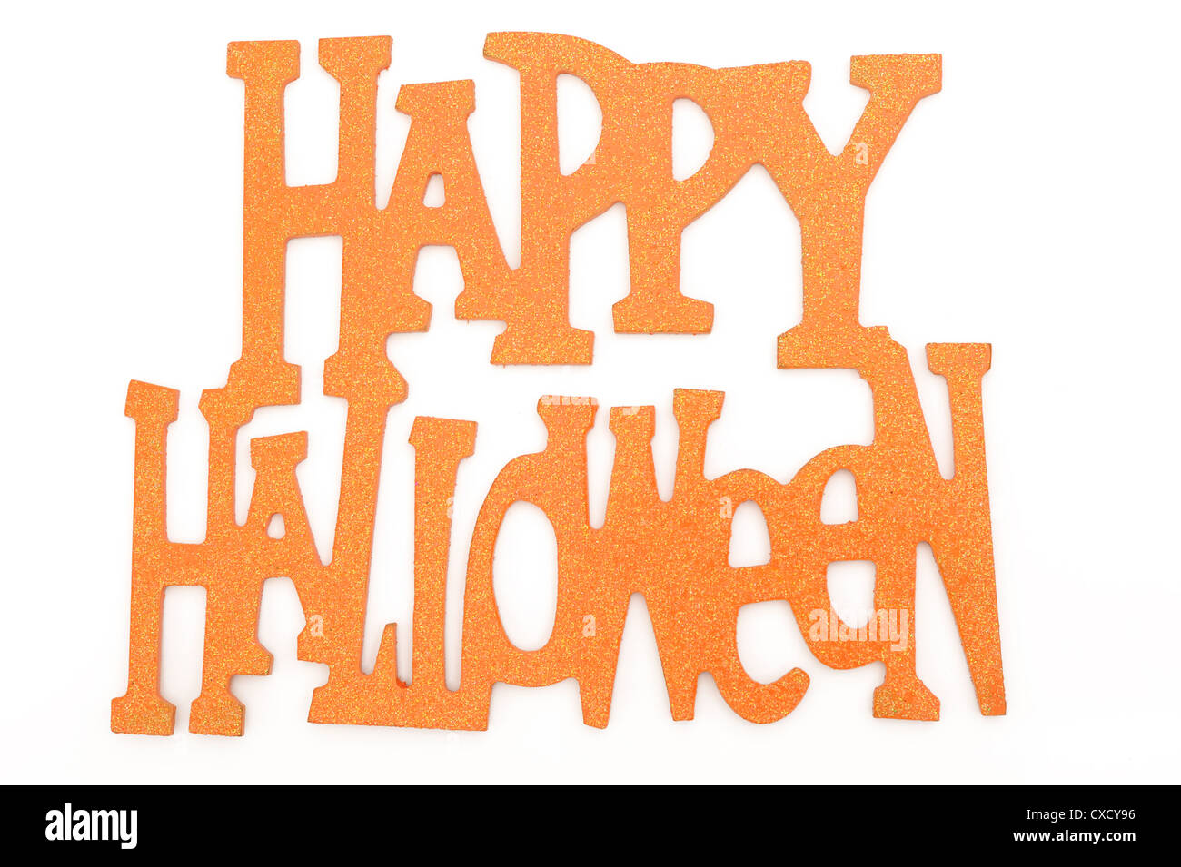 Happy Halloween sign Stock Photo - Alamy