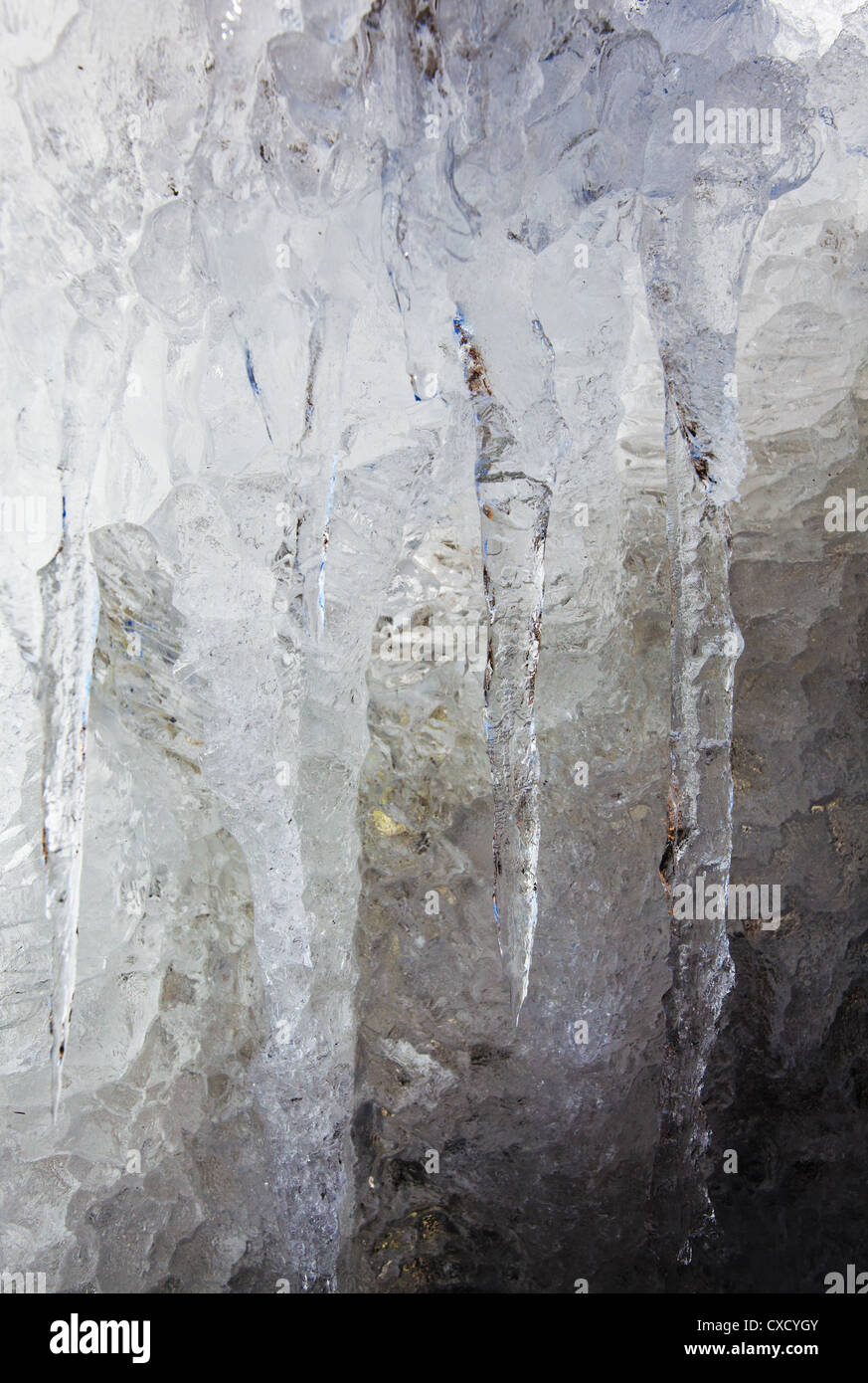 Ice melting in the Himalayas, Langtang National Park, Nepal Stock Photo ...