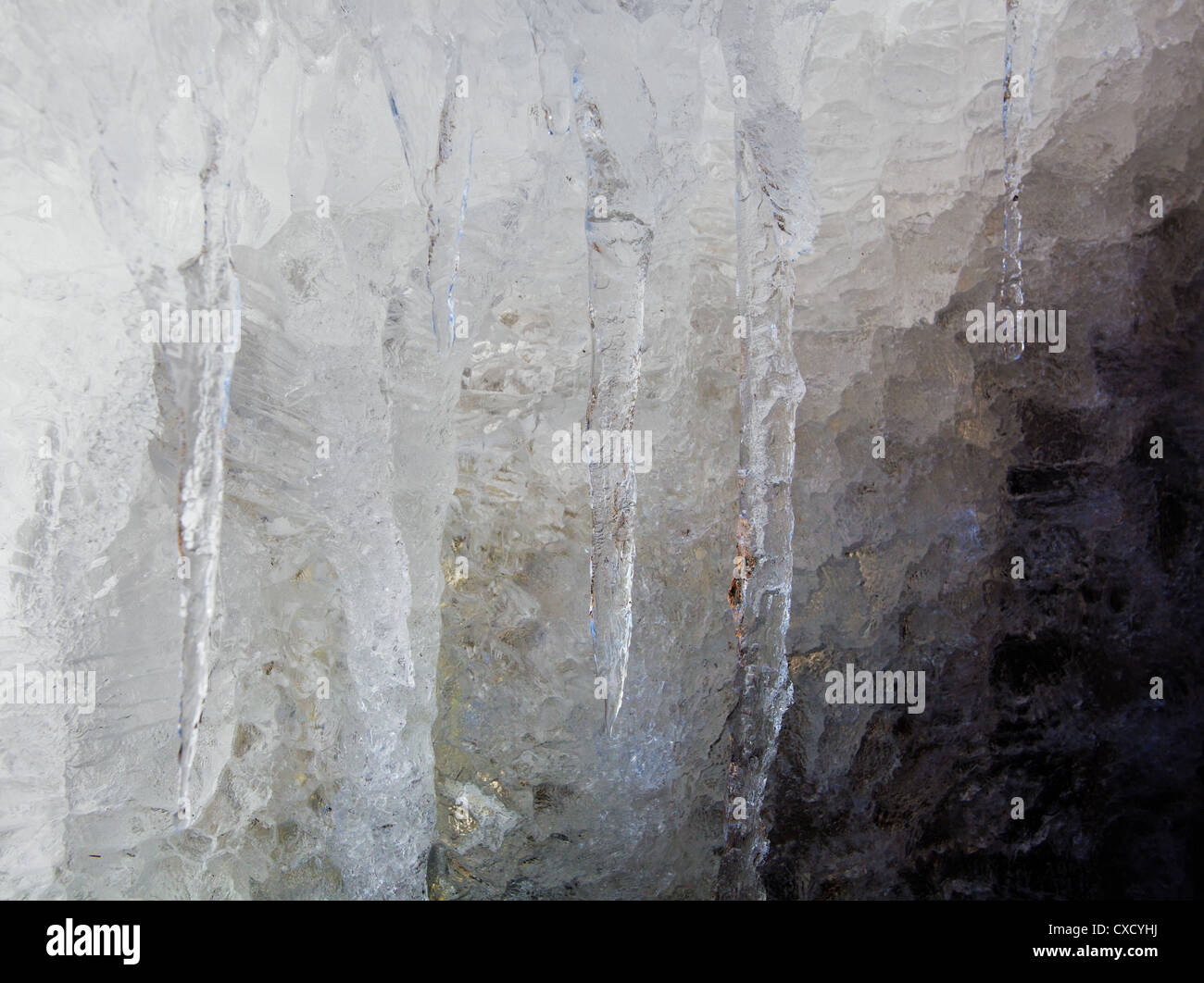 Ice melting in the Himalayas, Langtang National Park, Nepal Stock Photo ...