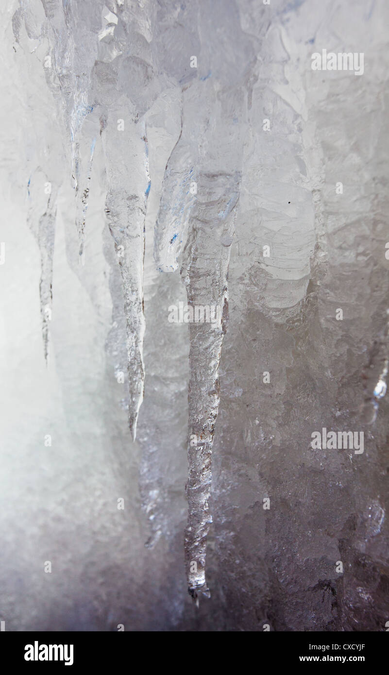 Ice melting in the Himalayas, Langtang National Park, Nepal Stock Photo ...