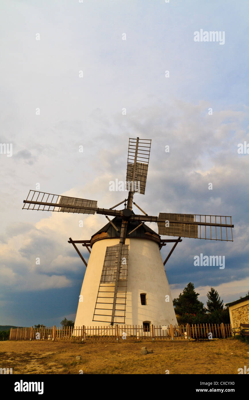 Famous Retz Historic Windmill, Lower Austria Stock Photo - Alamy